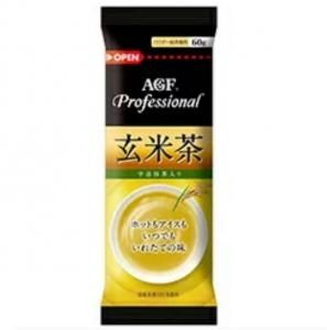 AGF Professional 給茶機用インスタントティー 玄米茶 | 手軽にプロの味を楽しめる | 60g×10袋×2箱 - 粉末茶 業務用茶 こだわりのお茶屋 石原園